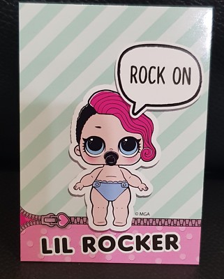 LOL LIL ROCKER DOLL COLLECTOR CARD | eBay