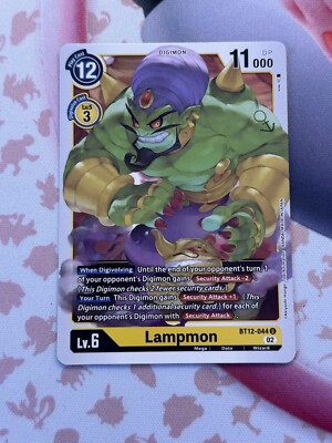 Digimon - Lampmon - BT12-044 | eBay.de