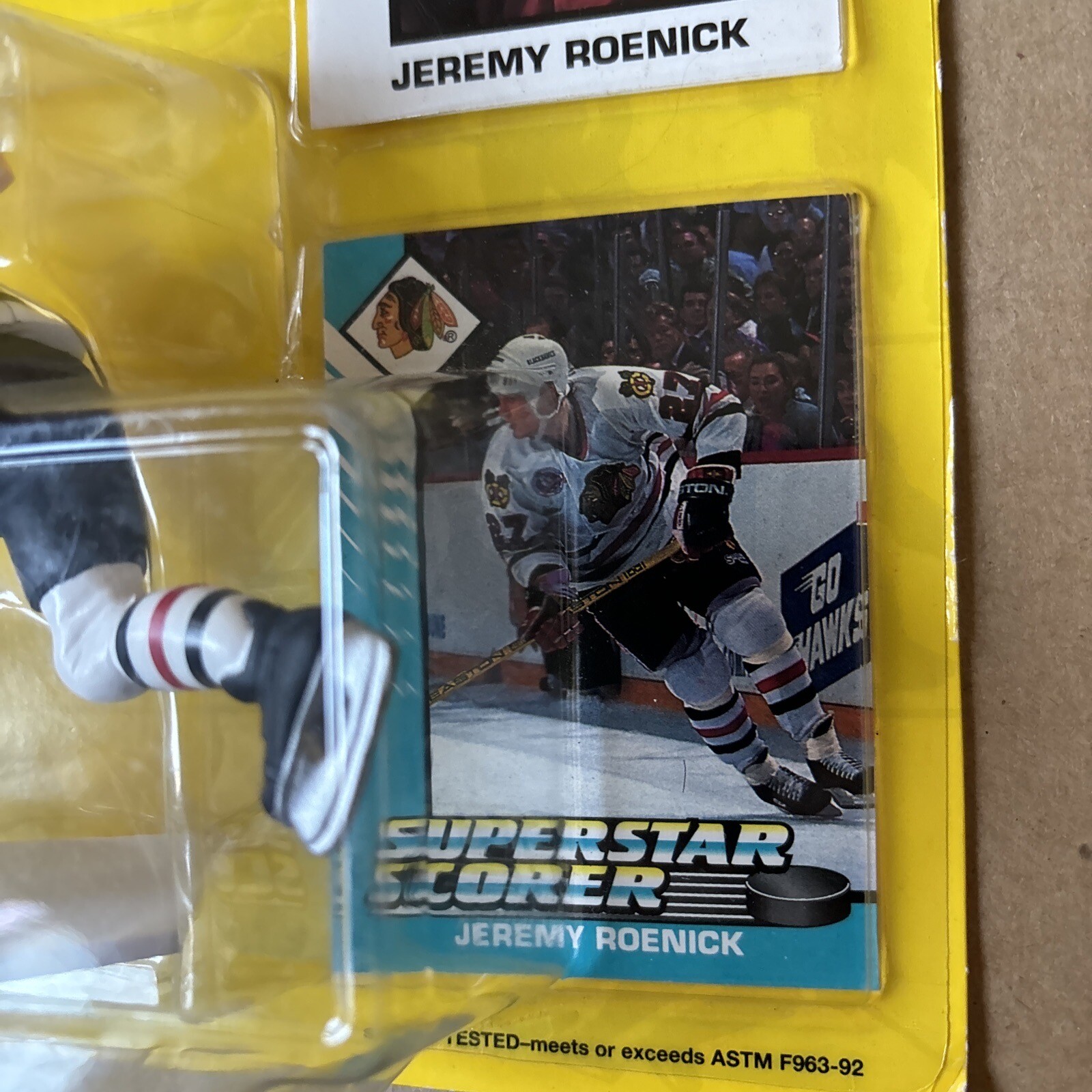 1993 JEREMY ROENICK Chicago Blackhawks Rookie Starting Lineup | eBay