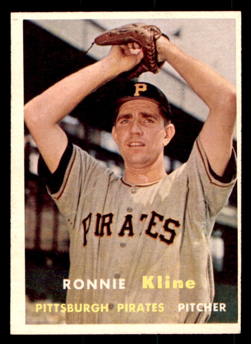 1957 Topps Baseball #256 Ronnie Kline EX/MT *e1 | eBay