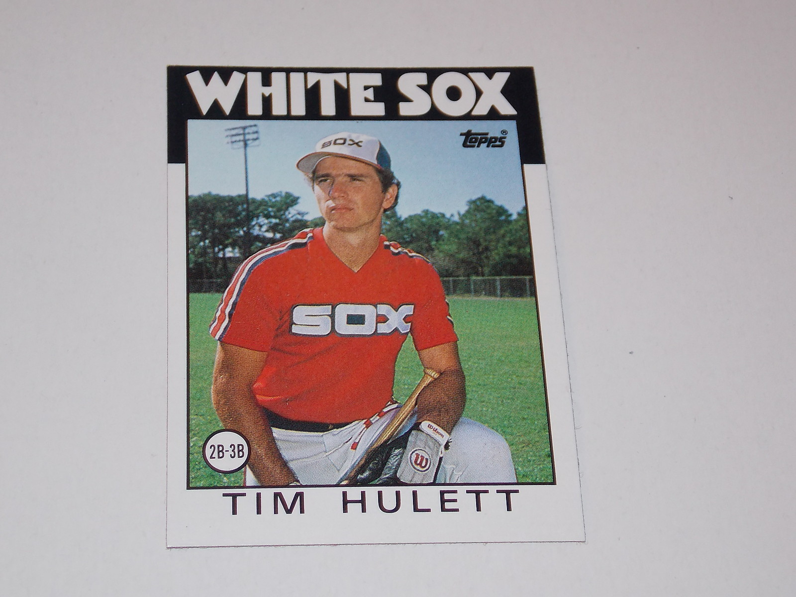 BASEBALL CARD 1986 TOPPS TIM HULETT #724 | eBay