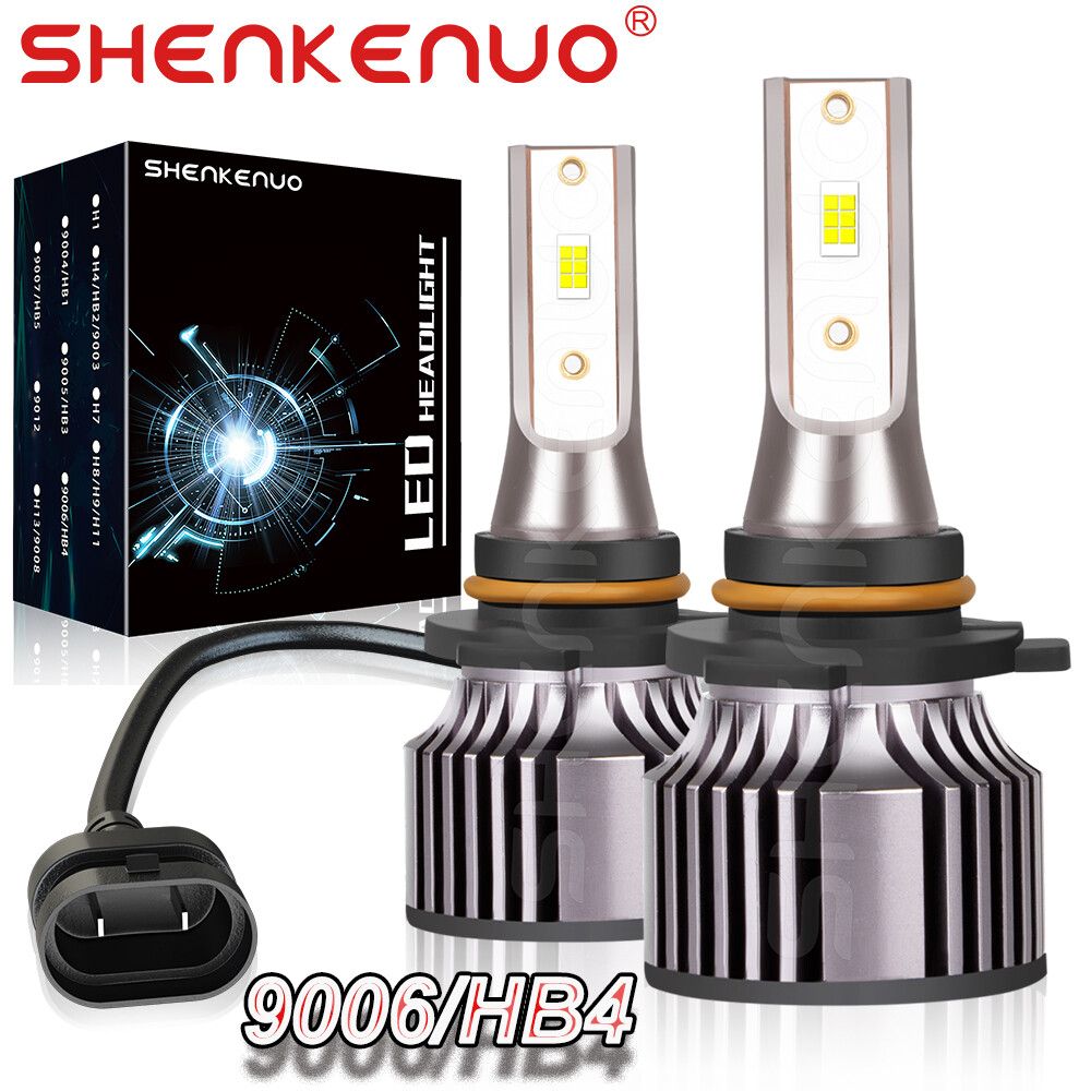 9006 HB4 6000k LED Fog Light Bulbs For BMW E34 E46 E39 E60 E63 E64 F10 ...