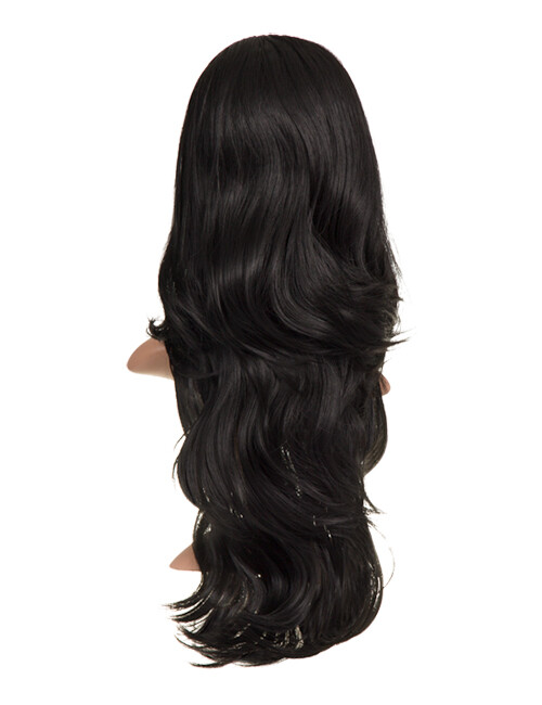 Koko Wig Wavy Half Head 3/4 Wig 28" Long Layered Hair Thick Natural ...