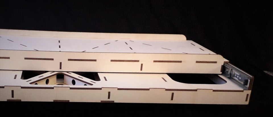 Model Railway Baseboard Sliding Traverser Laser Cut Modular Base Boards ...