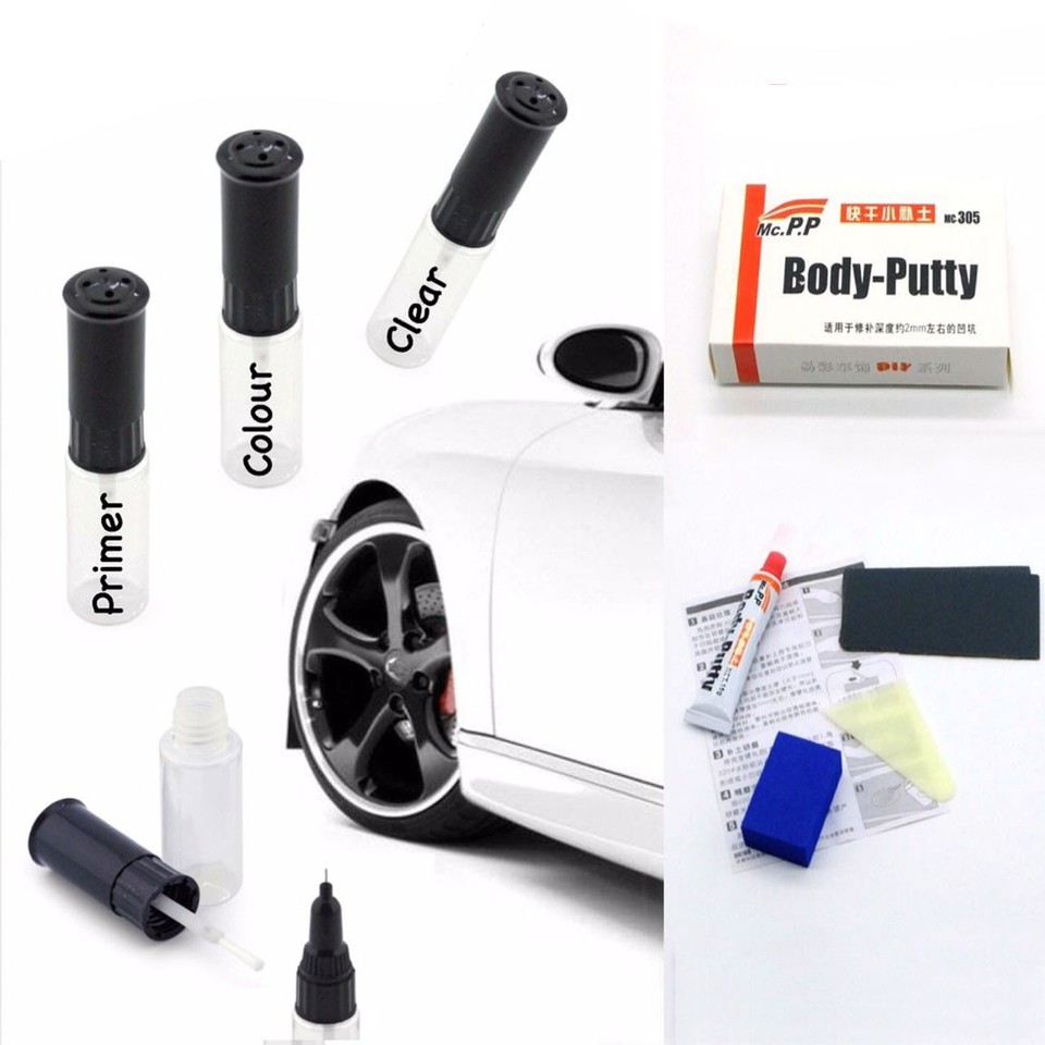 Nissan TOUCH UP PAINT 3 PEN KIT + PUTTY KIT KY5 | eBay