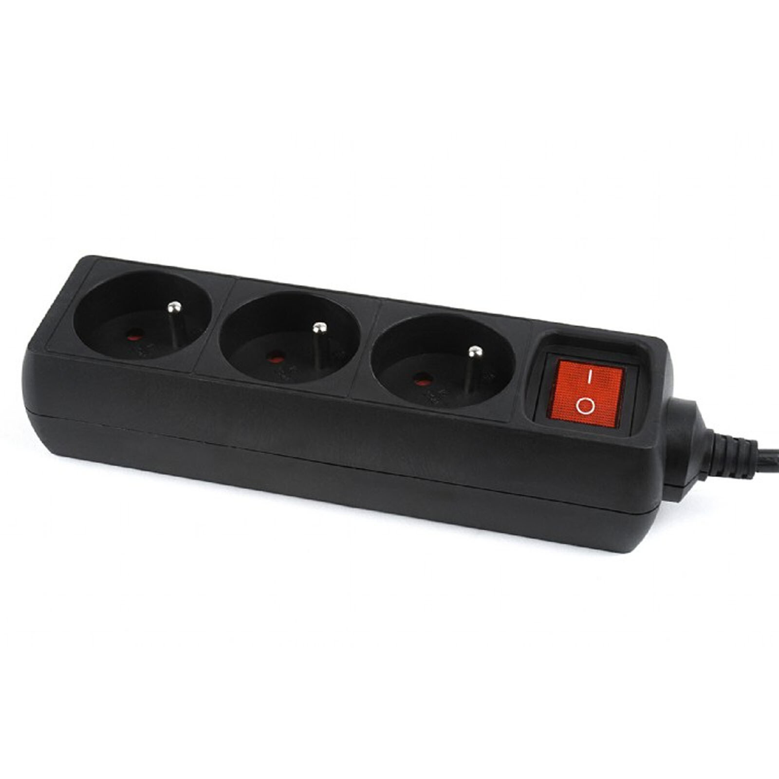 3 Gang Schuko (3 Pin) European Sockets with Mains Power Switch & C13 ...