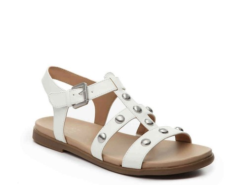 NATURALIZER WOMENS WHITE SANDALS Size 9.5M NEW | eBay
