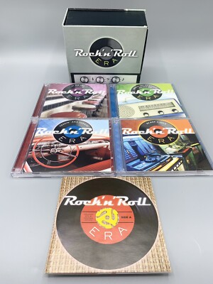 Rock 'n' Roll ERA 8 Cds Box Set Time Life INCOMPLETE - MISSING 2 Discs ...