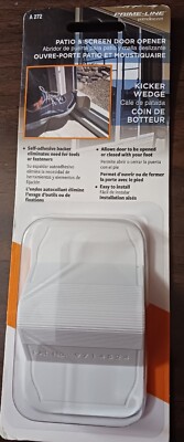 PRIME-LINE Hands-Free Patio & Screen Door Opener Kicker Wedge Slide W ...