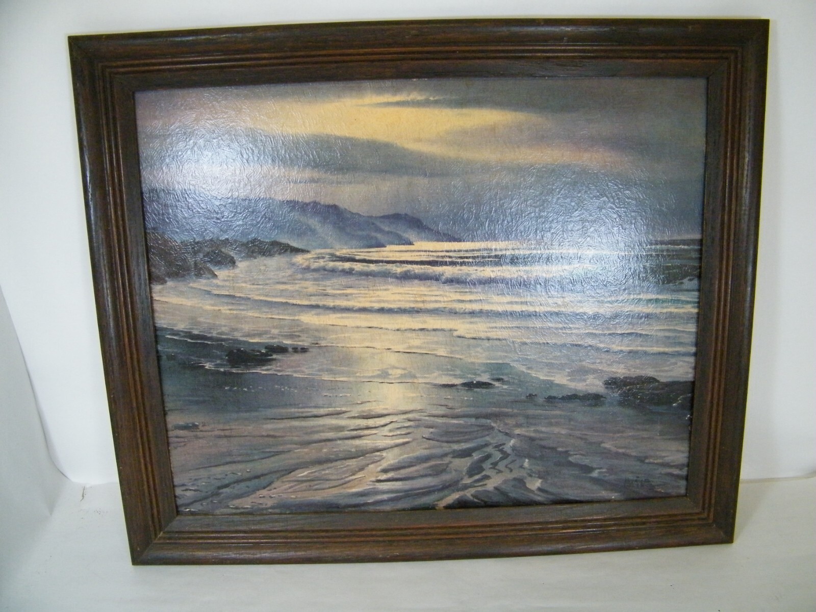 FRAMED "EVENING TIDE" ART PRINT BY MAURICE MEYER, WINDE FINE PRINTS, NO ...