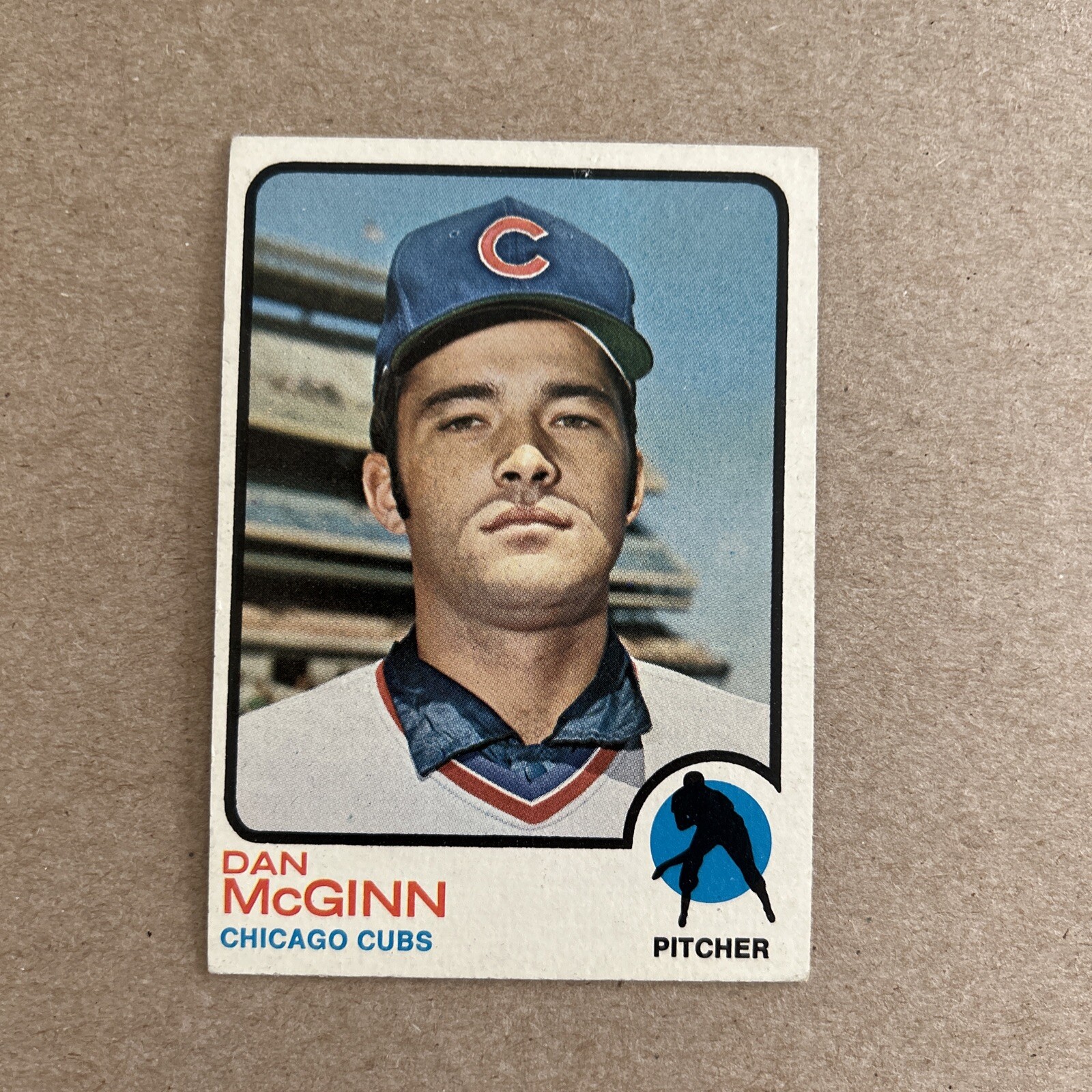 1973 Topps Baseball Dan McGinn Chicago Cubs Card #527 | eBay