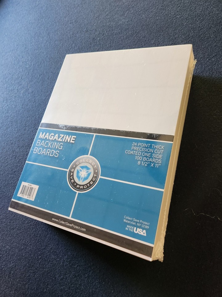 100 New CSP Thick Magazine Bags And Boards - Acid Free Archival ...