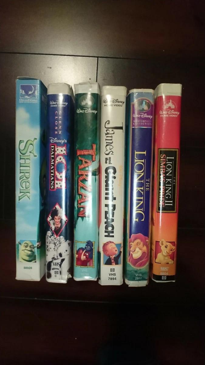 10 Classic Walt Disney VHS Tapes From The Collectible, 59% OFF