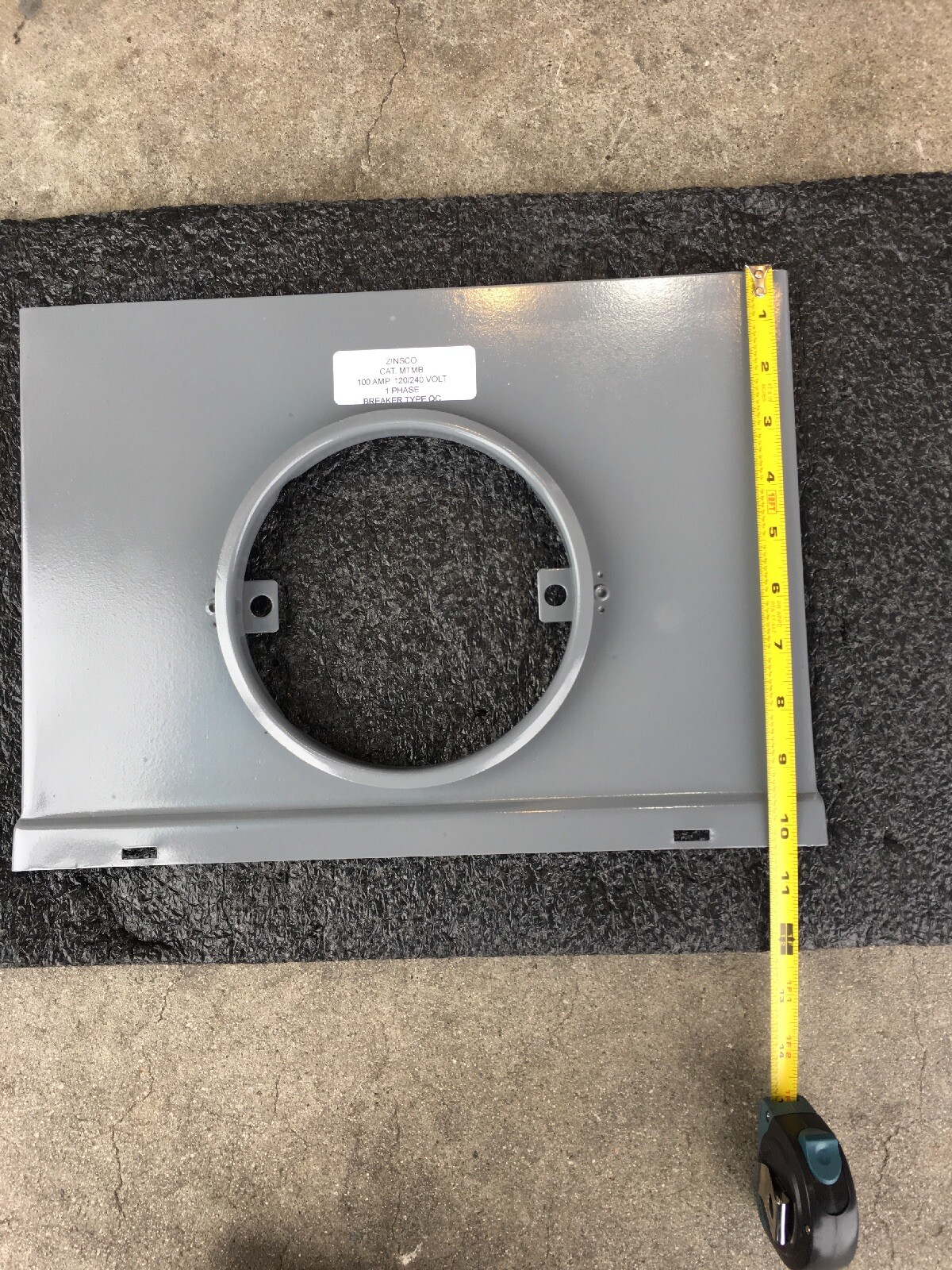 Zinsco 100 or 125 amp residential meter front cover Sylvania GTE.. | eBay