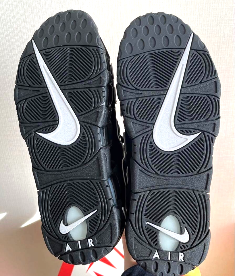 Nike Air More Uptempo 414962-002 Black White men's | eBay