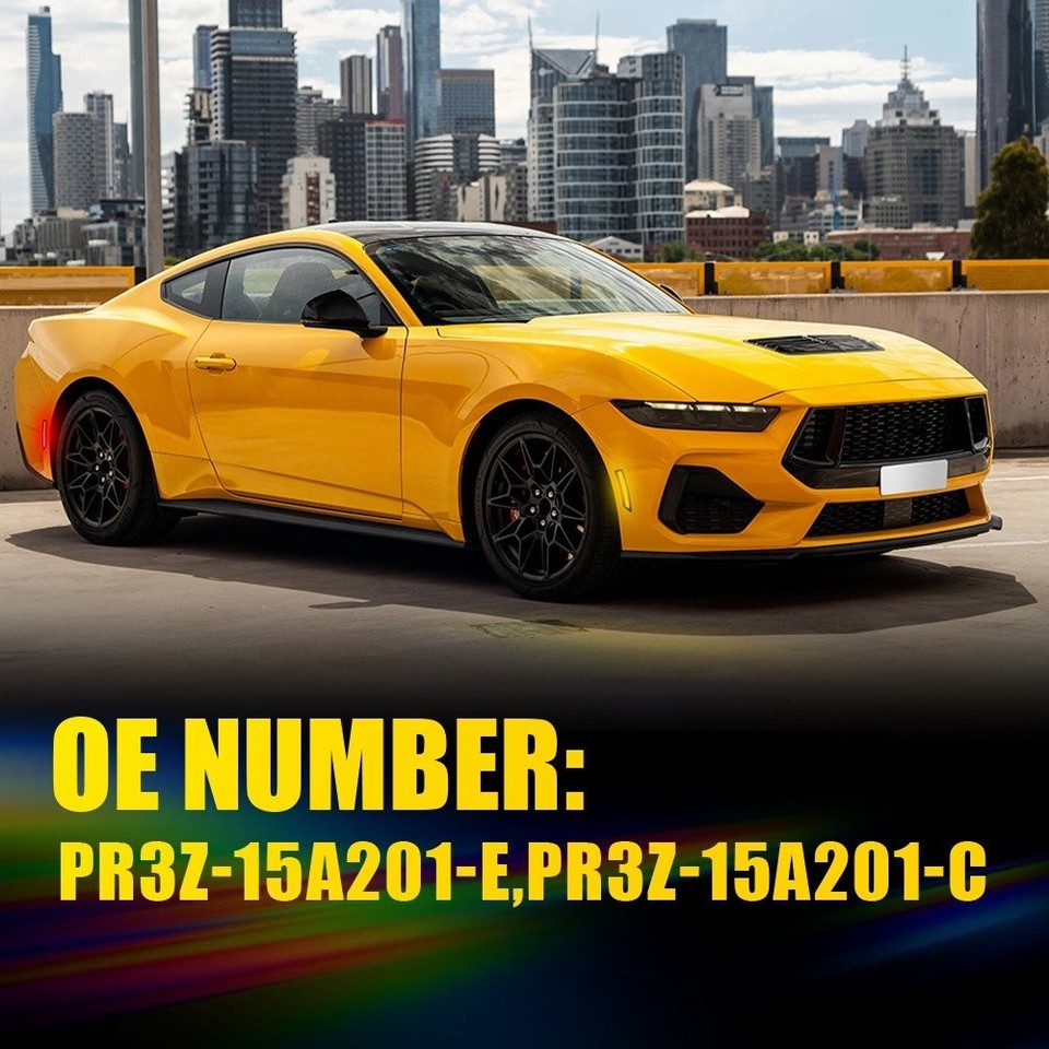 Left & Right LED Side Marker Lights For Ford Mustang 2024 2025 Rear ...