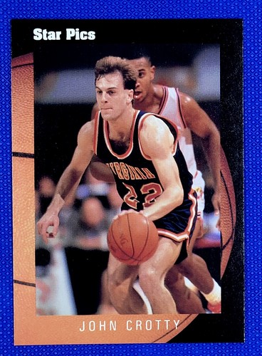 John Crotty No.6 1991 Star Pics Vintage NBA Basketball Rookie Card | eBay