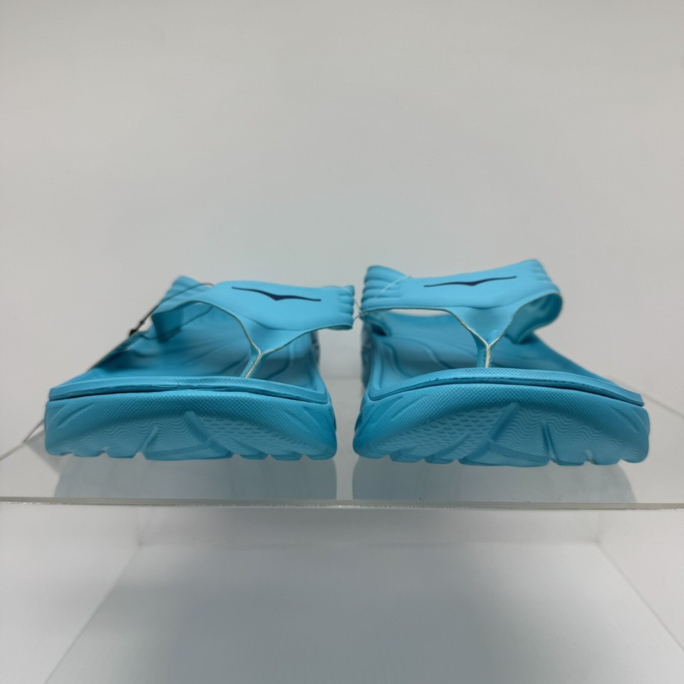 Brand New Mens Hoka One One ORA Recovery Flip Flop Scuba Blue ...