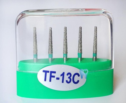 5 Boxes Dental Diamond Burs TF-13C Medium FG 1.6M for High Speed Handpiece 605725649215| eBay