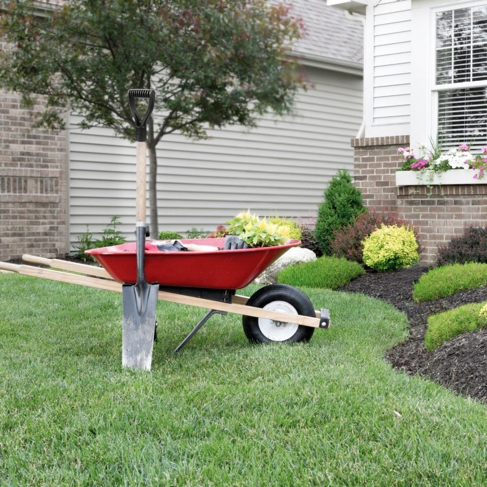 2pcs Forks Snow Removal Spade Handle Snow Scoop Handle Digging Raking ...