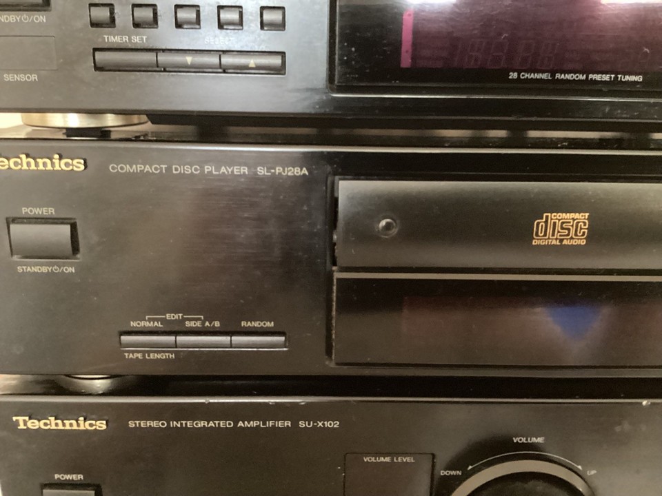 Technics Su-x102 Hifi Stack System - SELLING FOR PARTS - CONDITION ...