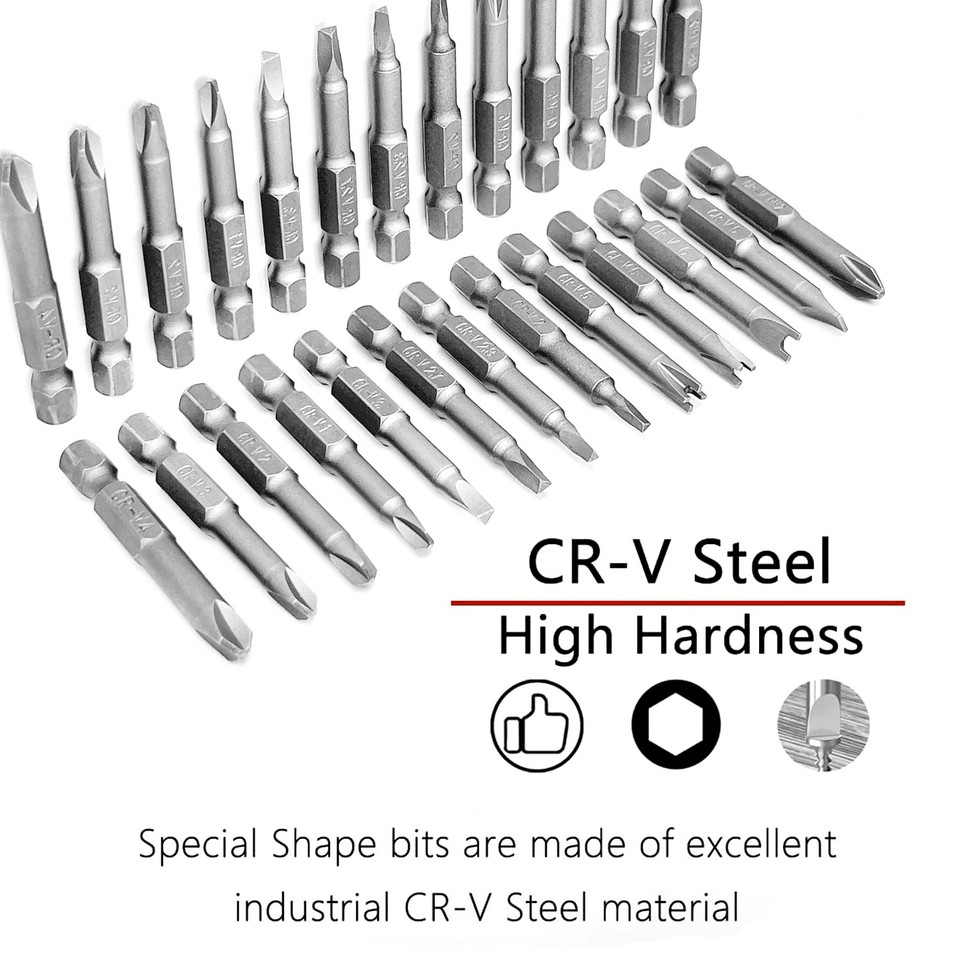 Special Shaped Screwdriver Set U-shaped Y-Type Triangle Screwdriver Bit ...