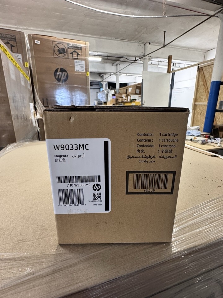 HP LASERJET MANAGED W9033MC MAGENTA TONER BRAND NEW SEALED GENUINE ...