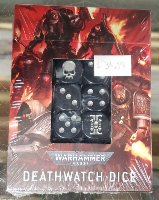 Warhammer 40k Deathwatch Dice Set 40 000 for sale online | eBay