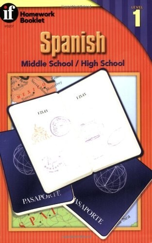 IF SPANISH HOMEWORK BOOKLET MIDDLE-HIGH SCHOOL LEVEL 1, WORKSHEETS ...