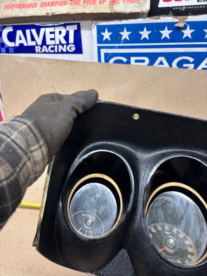 1969 1970 69 70 Ford Mustang SPEEDOMETER GAUGE CLUSTER OEM GRANDE MACH ...