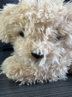 Plush Puppy Scruffies Animagic Tan Dog With Sounds Barks Works No ...