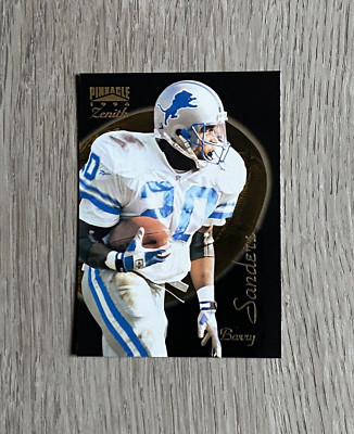1996 NFL Pinnacle Zenith | Barry Sanders | #Z-18 | Detroit Lions | eBay