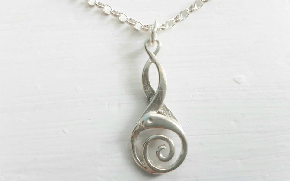 Vintage Ola Gorie Orkney Kells Bird Scottish Sterling Silver Pendant ...