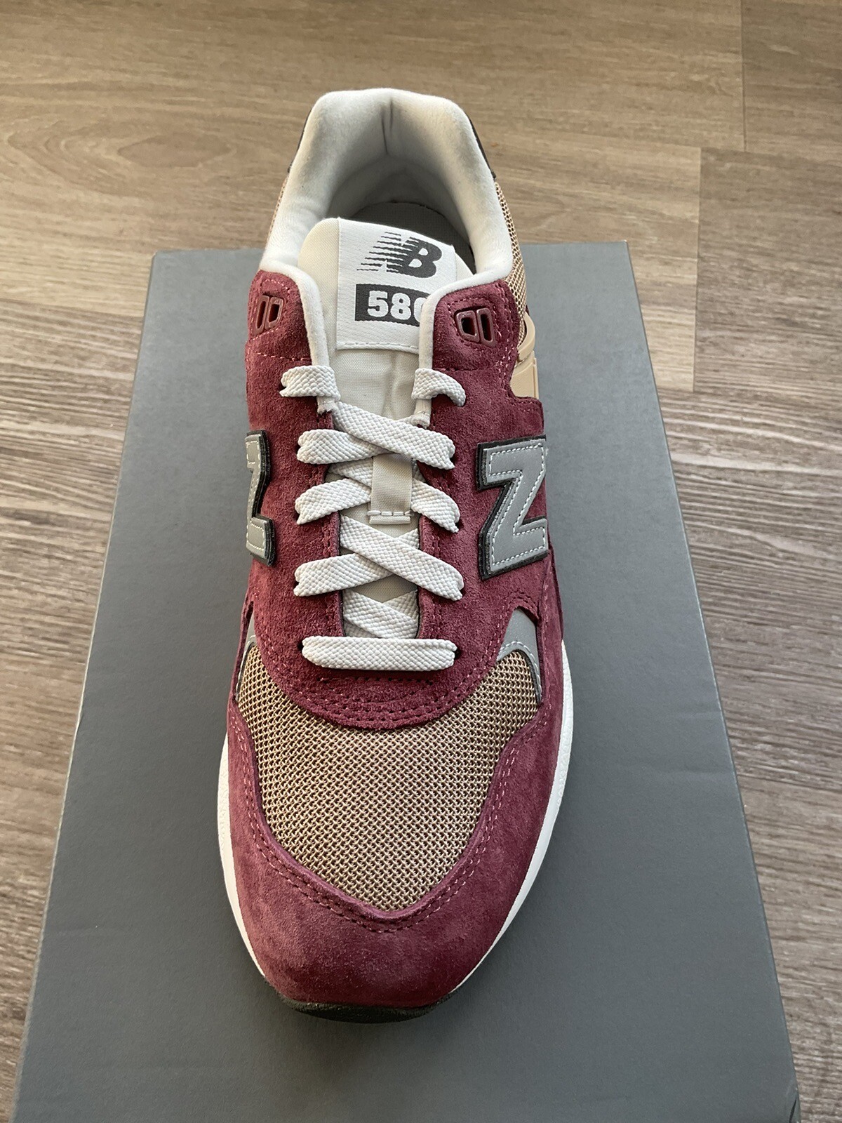 Size 8 - New Balance 580 Low Washed Burgundy for sale online | eBay