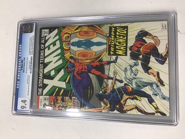 X-Men #63 [CGC 9.4] Trading Collectible Comic Universal Grade | eBay