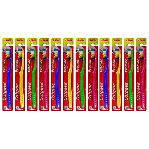 Colgate Toothbrush Premier Classic Clean Medium Pack of 8 8935236000031 ...