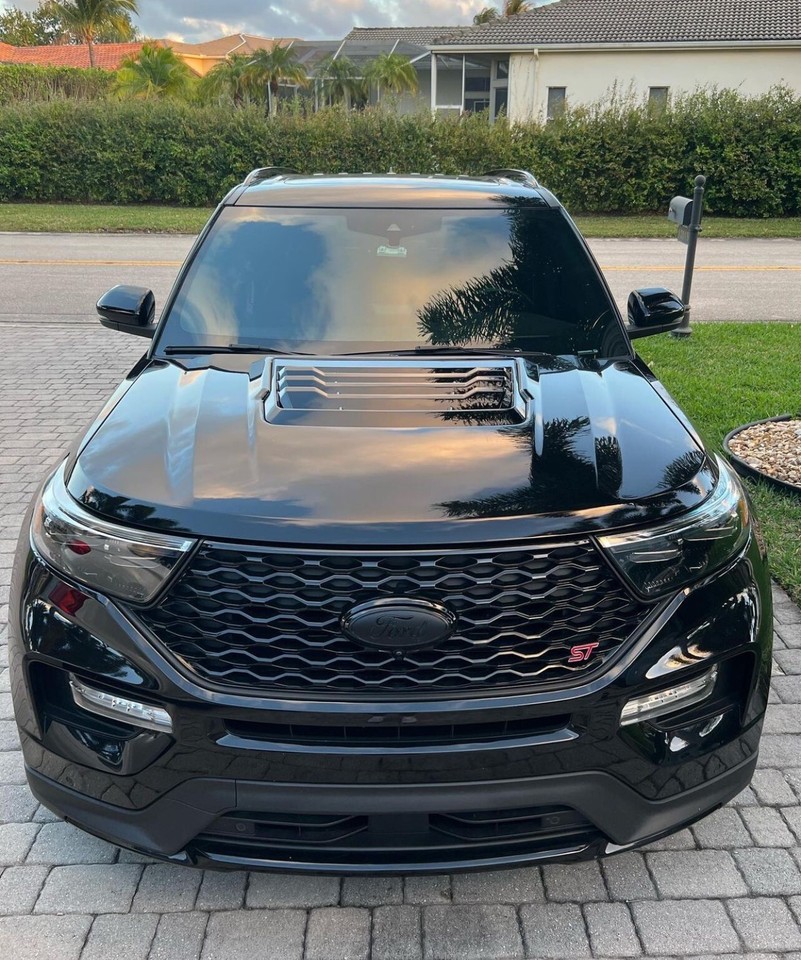 2020-2023 Ford Explorer Raptor Inspired Aluminum Hood Front | 2 Year ...