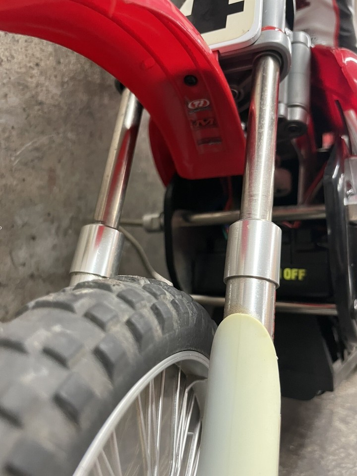 Vintage Radio Shack RC Dirt Bike Ricky Carmichael Honda CR250R ...