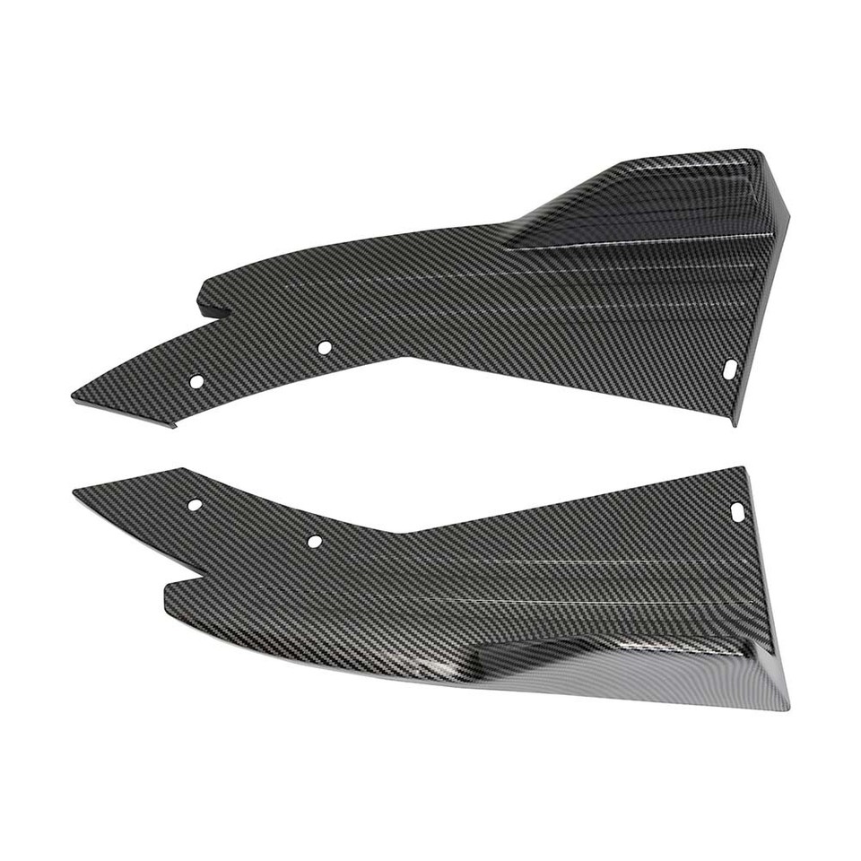 For Infiniti G35 G37 Pair Rear Bumper Lip Splitter Diffuser Canard ...