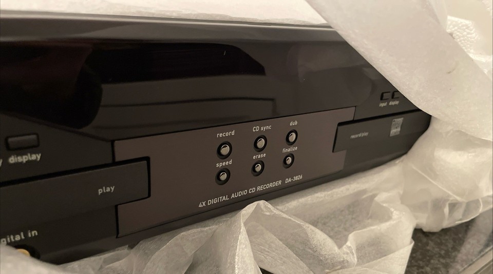 TDK DA-3826 4X Digital Audio CD Compact Disc Recorder NEW | eBay