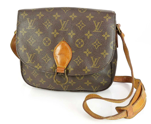 Authentic LOUIS VUITTON Saint Cloud GM Monogram Shoulder Bag #62355 | eBay