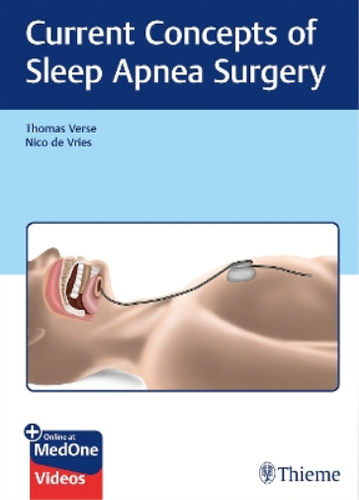 Thomas Verse Current Concepts of Sleep Apnea S (Mixed Media Product) (UK IMPORT) 9783132401198 ...