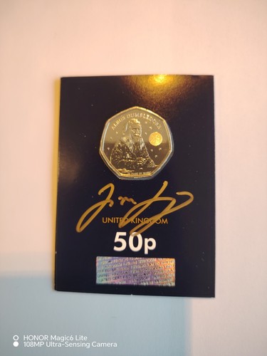2023 Dumbledore BU 50p Signed by Jim Kay - Limited to 800 | eBay