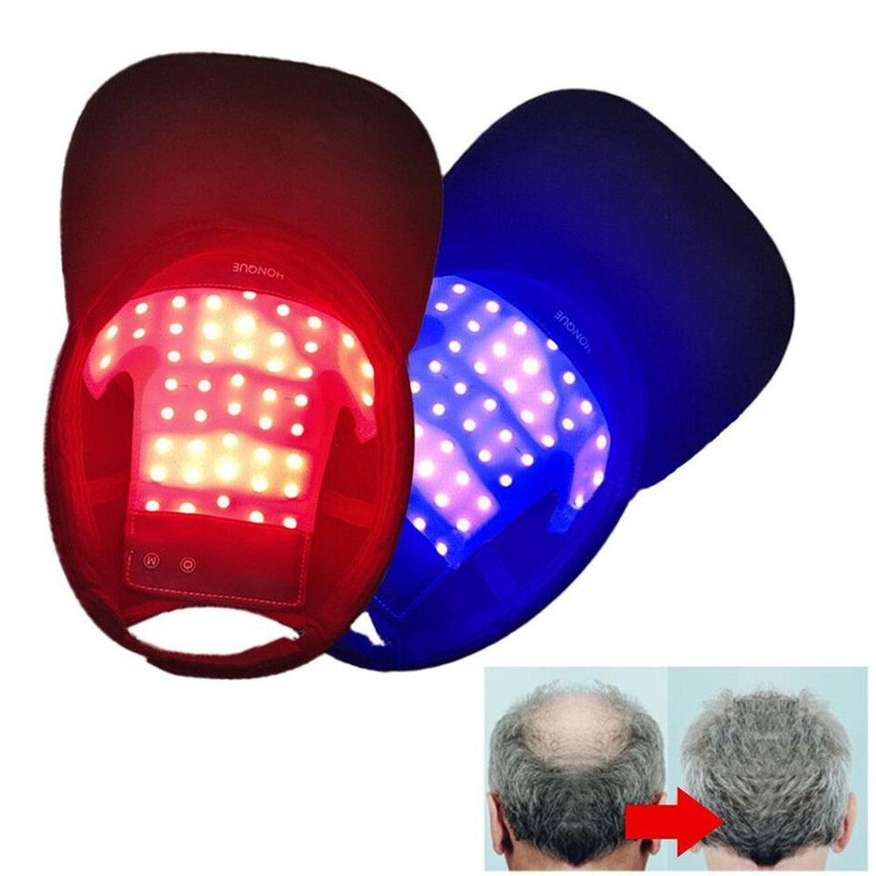 Laser LED Red Light Therapy Hair Growth Cap Fast Regrowth Anti Hair ...
