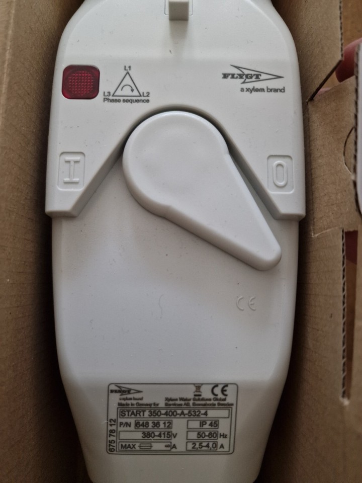 Brand new Xylem Flygt Start 350 / Flygt Manual Starter | eBay