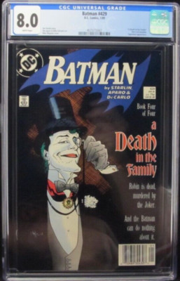 Batman #429 CGC 8.0 Very Fine White Pages (DC,Jan 1989) Newstand | eBay