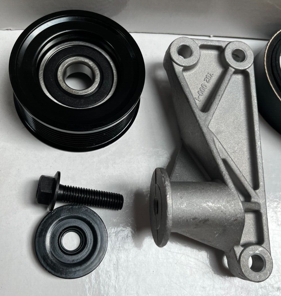 Land Rover Defender TD5 Drive Fan Idler & Belt Non A/C & non ACE ...