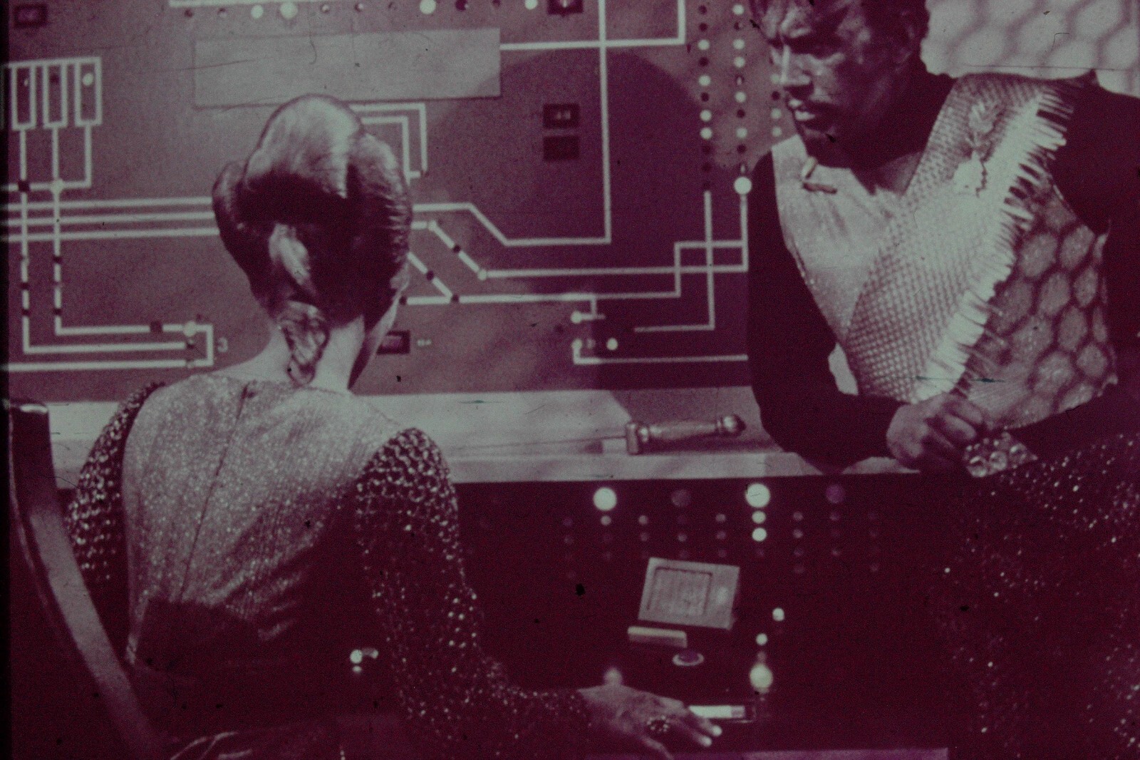 Star Trek TOS 35mm Film Clip Day of the Dove KANG MARA FULL SLIDE 3.7. ...