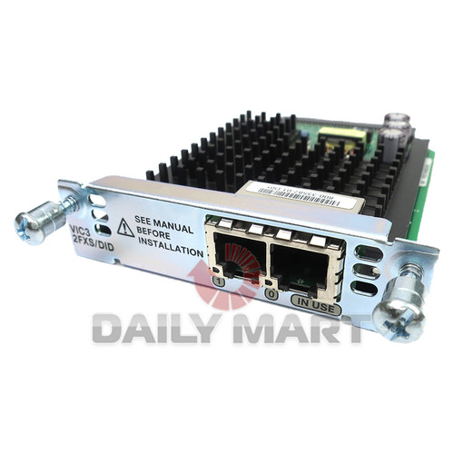 Used & Tested CISCO VIC3-2FXS/DID Interface Card | eBay