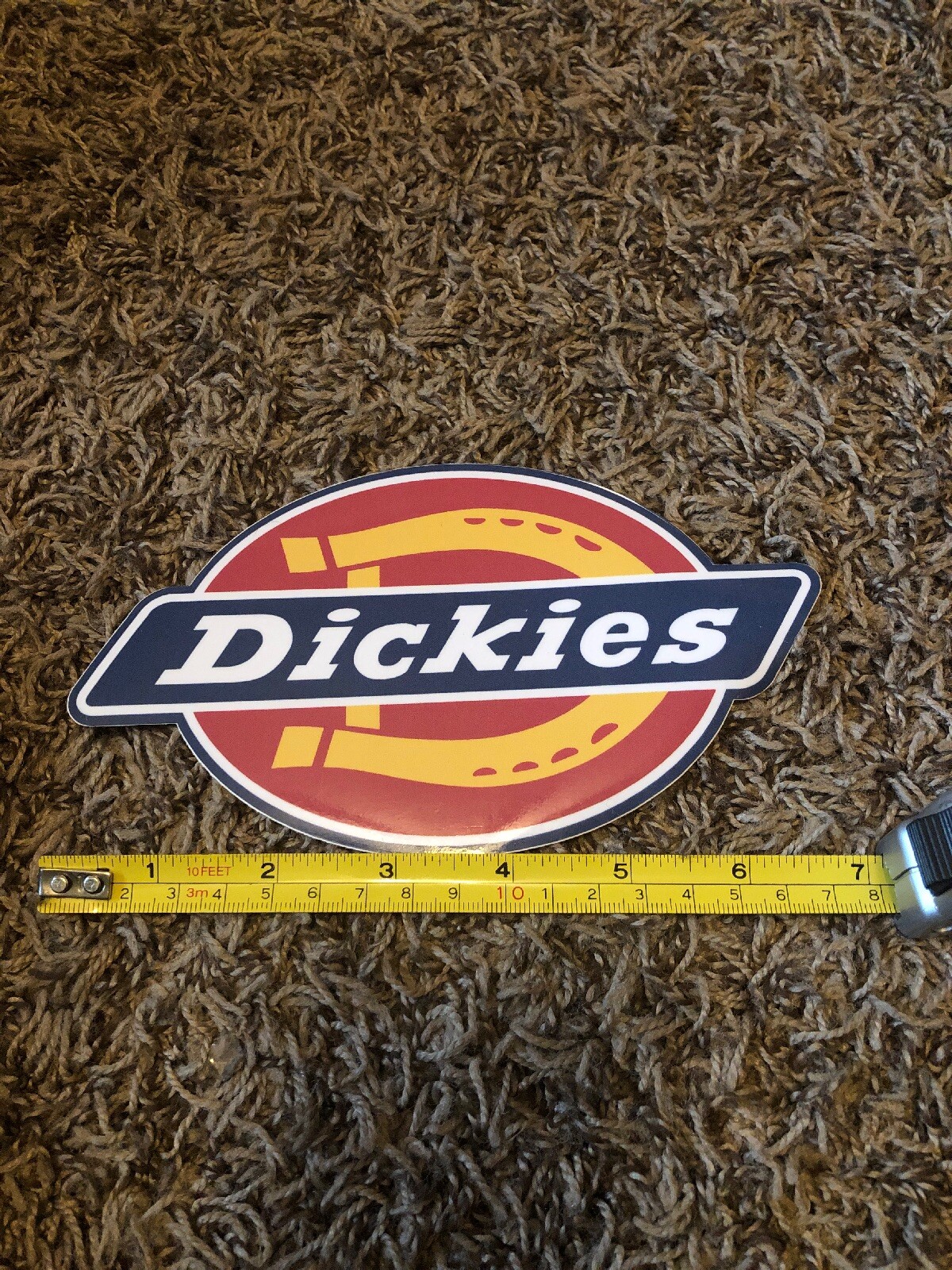 Dickies Horse Shoe Sticker Decal Clothing Skateboard Snowboard ...